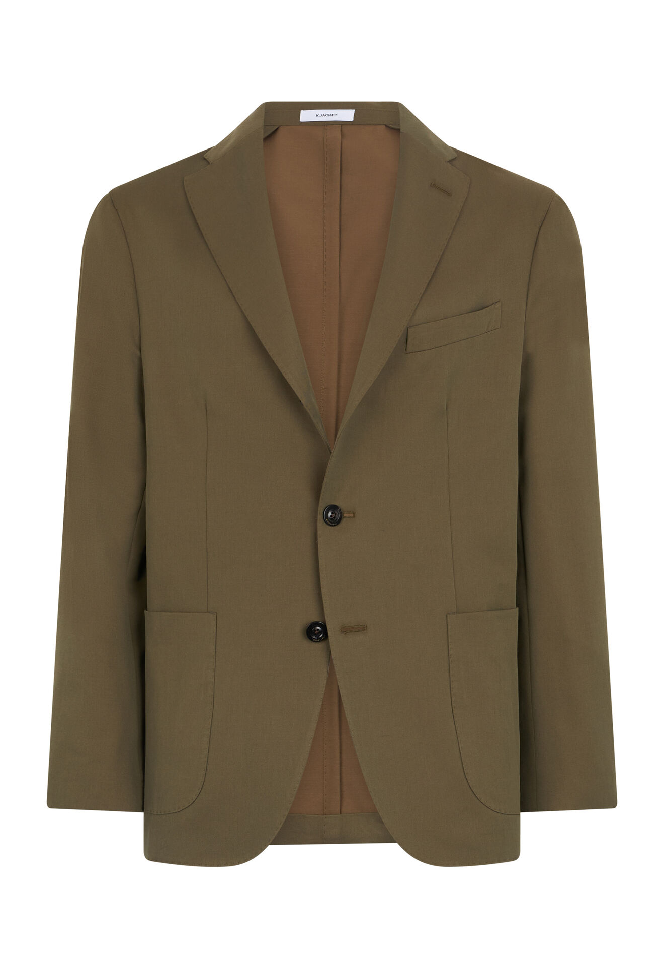 K-Jacket Solaro in Green: Luxury Italian Solaro Collection | Boglioli®