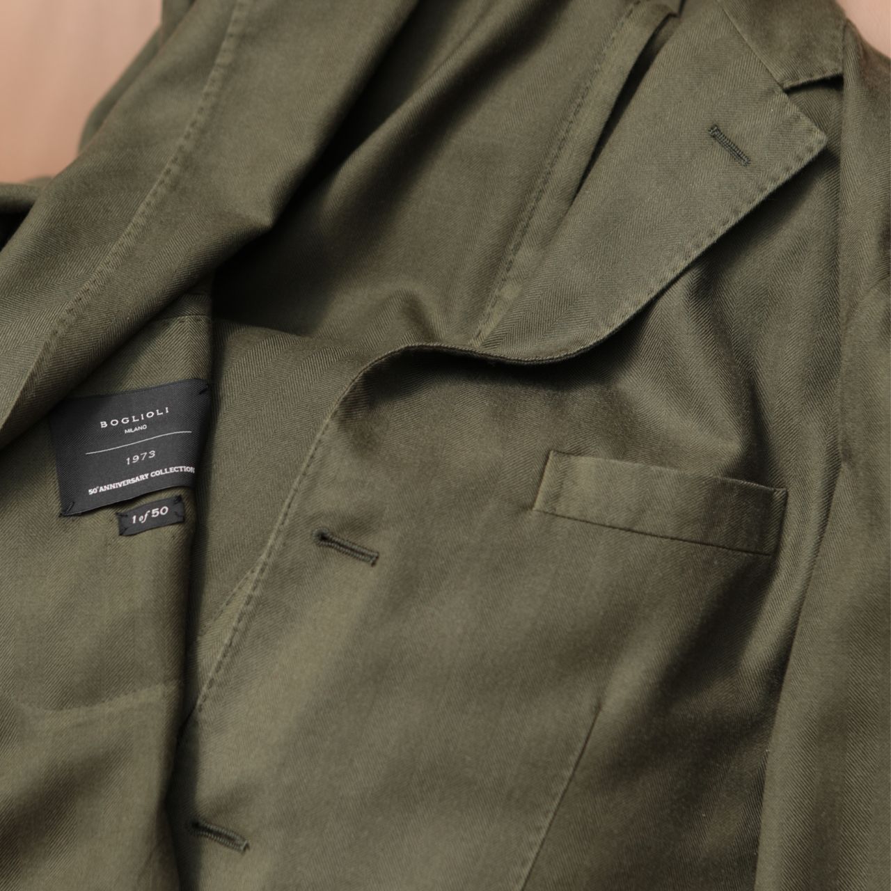 Unstructured Men's Jacket Made in Italy | Boglioli® Milano